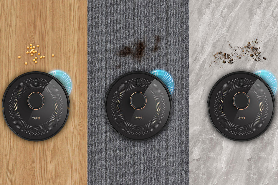 Verefa L11 Pro ロボット掃除機 最高のロボット掃除機 ロボット掃除機 ロボット掃除機とモップ ペットの毛に最適なロボット掃除機 ...